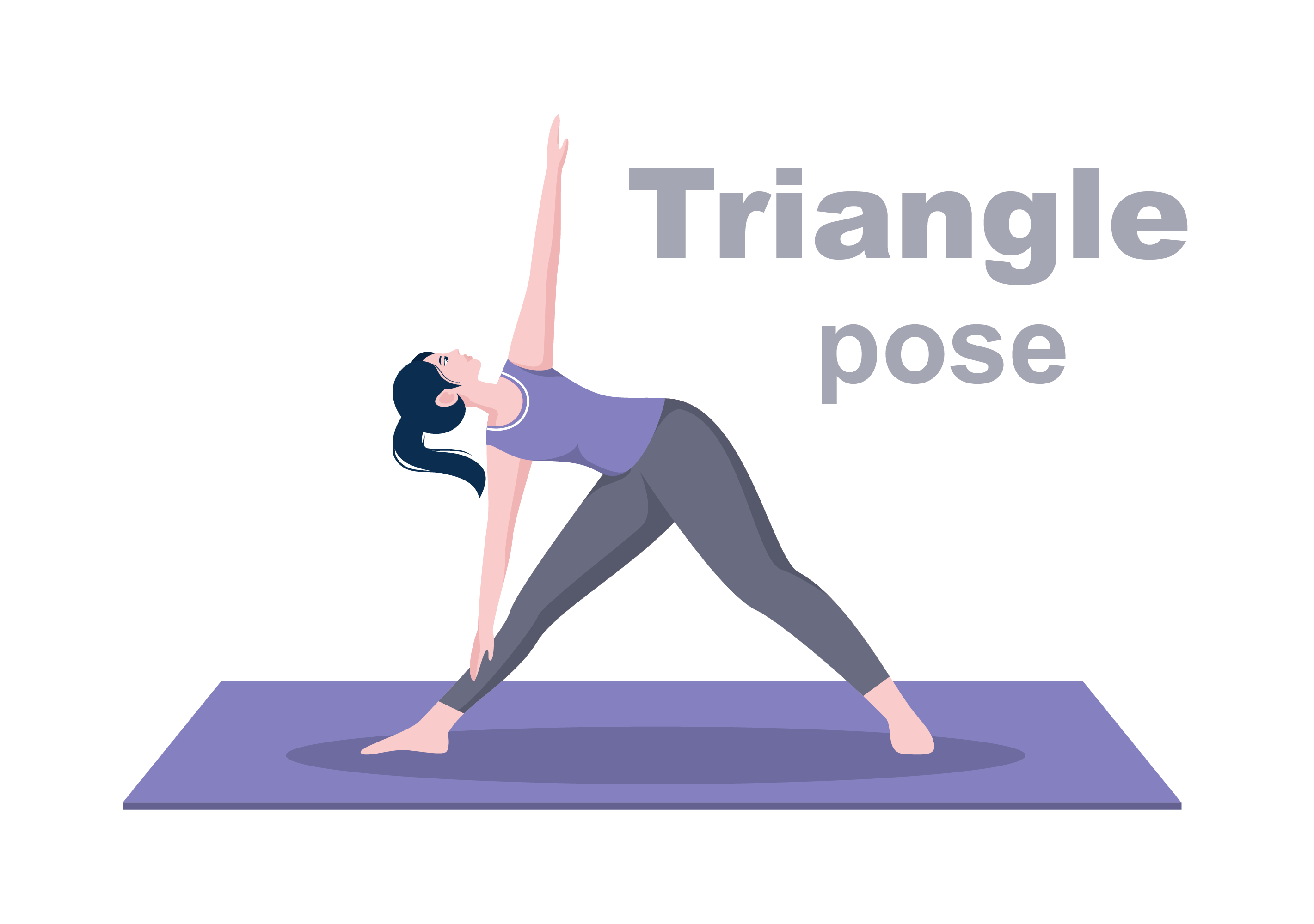 Triangle Pose - Hot Yoga Studio.net